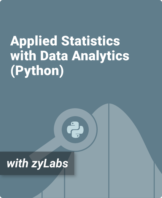 Applied Statistics w Data Analytics | Python | zyBooks