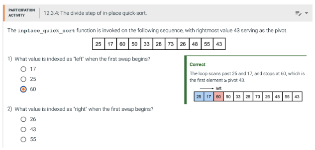 Tracing Algorithms - zyBooks